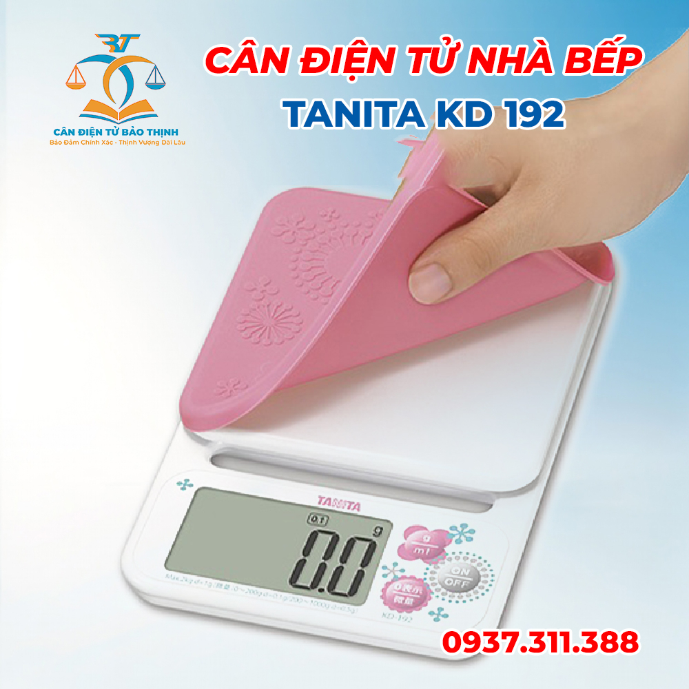 Cân Điện Tử Nhà Bếp TANITA KD 192 - Cân Điện Tử Bảo Thịnh