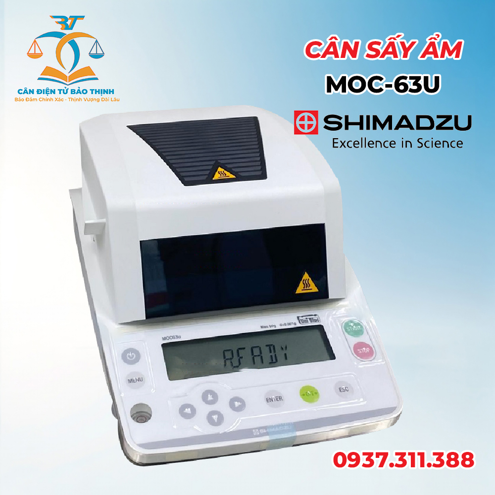 Cân Sấy Ẩm MOC-63U Shimadzu