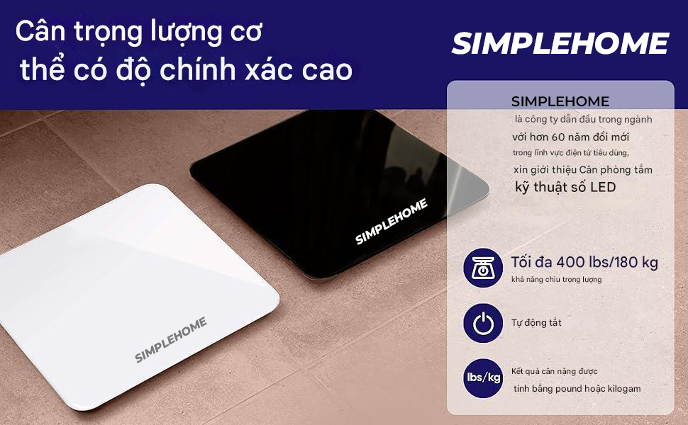 Cách Sử Dụng Cân Điện Tử Simplehome Đúng Cách