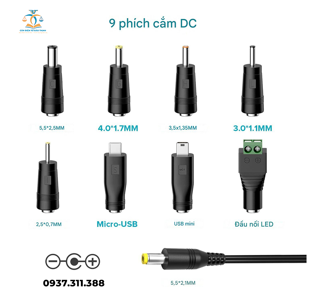 Sạc Cân Điện Tử - Bộ Nguồn (Adapter)